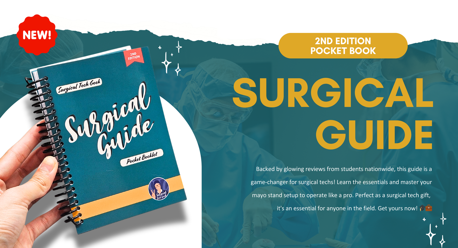 Surgical Tech Geek - Flashcards, Booklets, Badges & Surgical tech tips